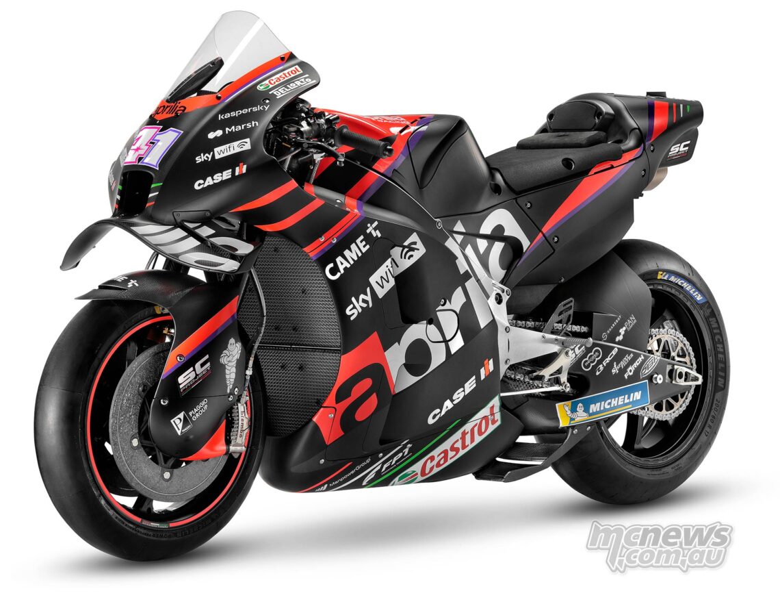 Aprilia officially launch 2022 MotoGP efforts | MCNews