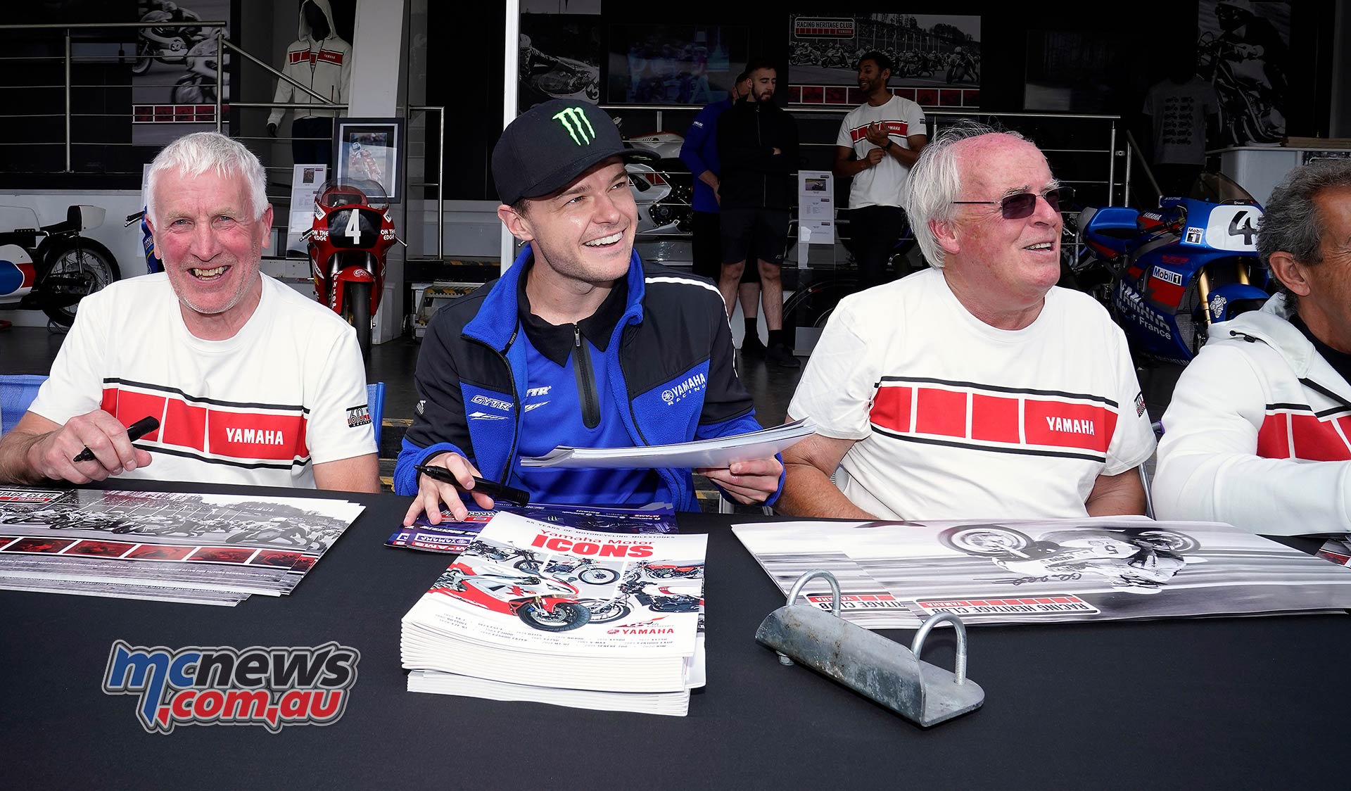 Yamaha Racing Heritage Club on display and in action at Donington Park ...