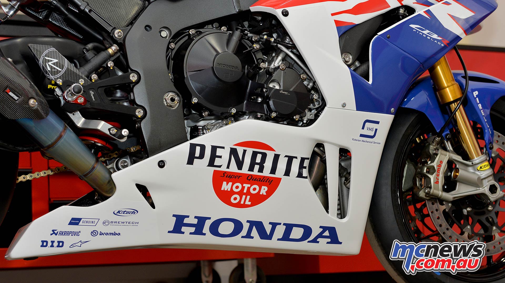 Retro livery for Penrite Honda this weekend | MCNews