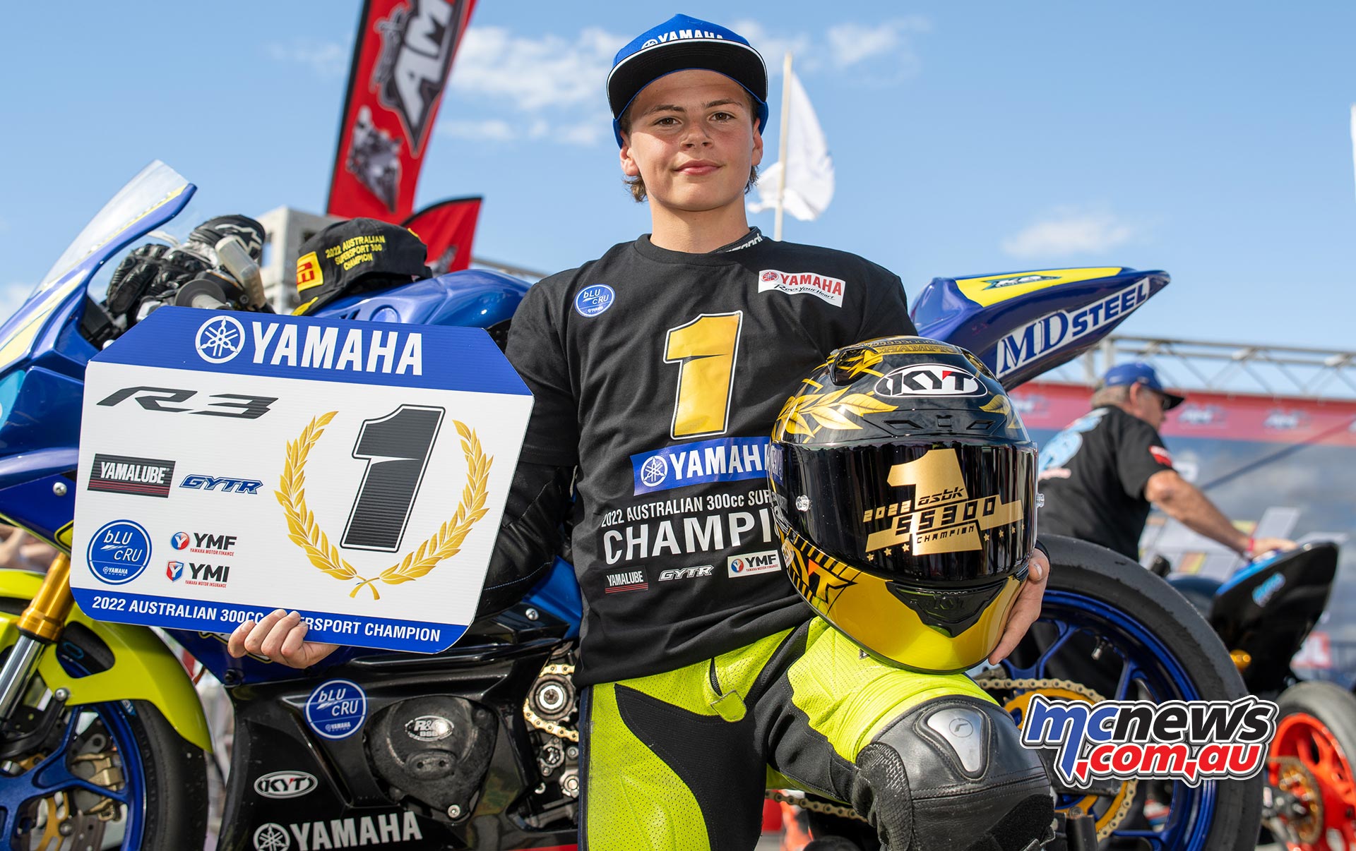 Cameron Dunker - 2022 Australian Supersport 300 Champion | MCNews