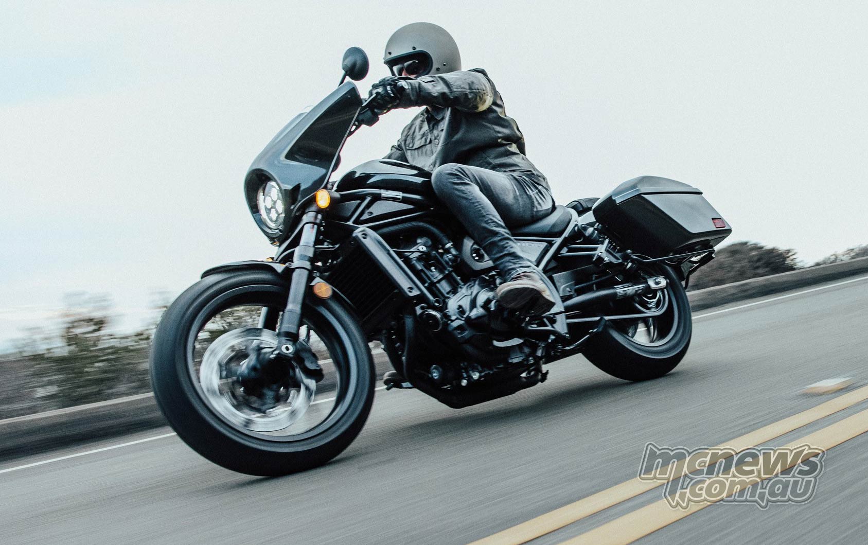 Honda CMX1100T - CMX based bagger coming to Australia | MCNews