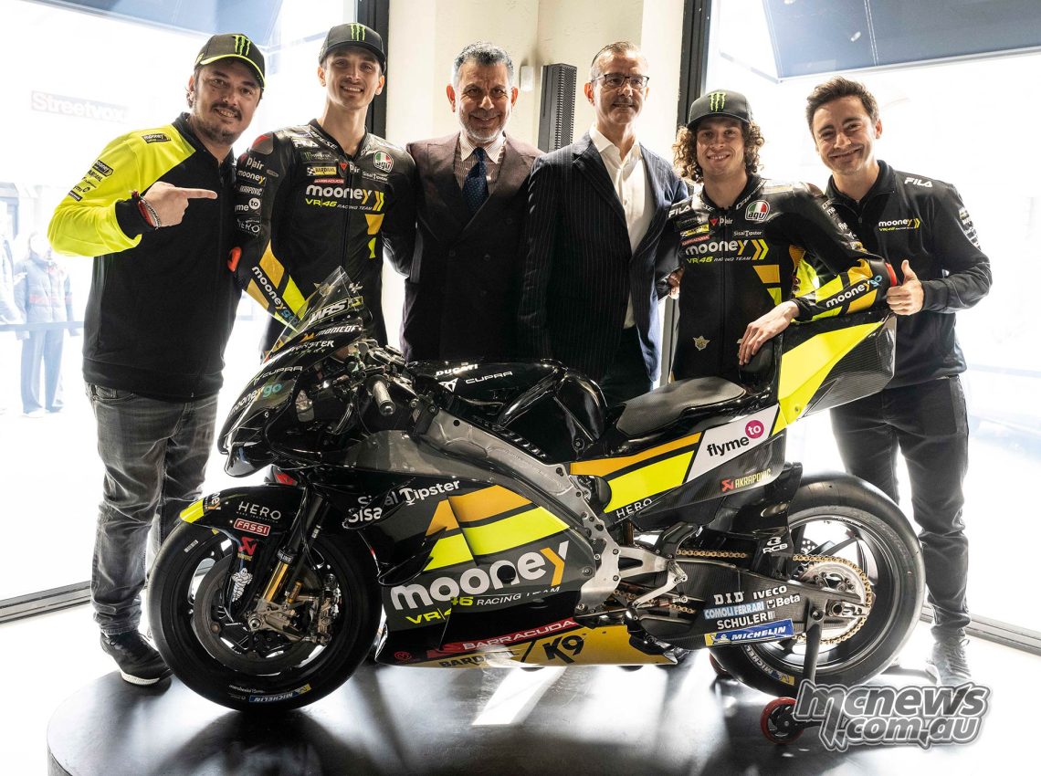 Mooney VR46 Team officially launch 2023 MotoGP campaign | MCNews