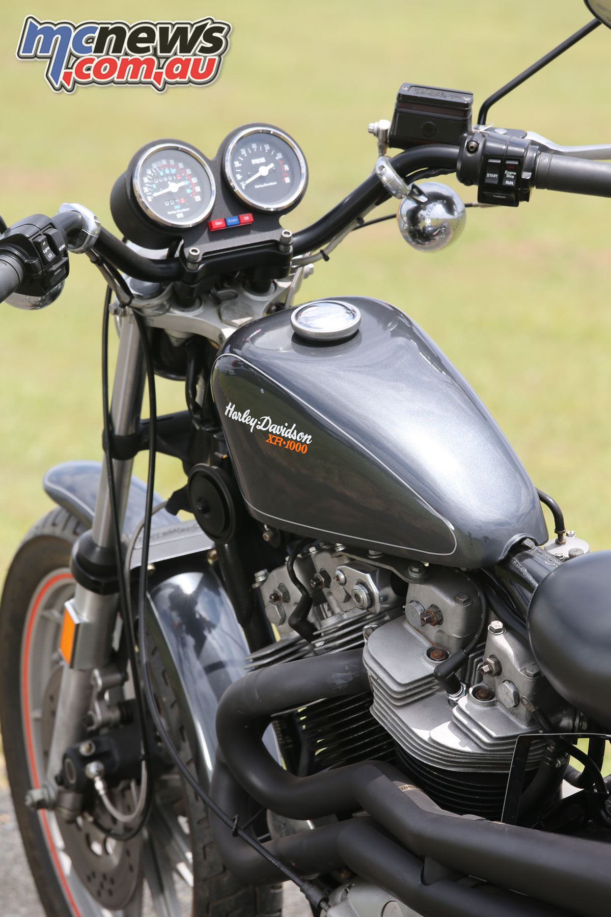 The Harley-Davidson XR1000 aimed to capture the success of the XR750 ...