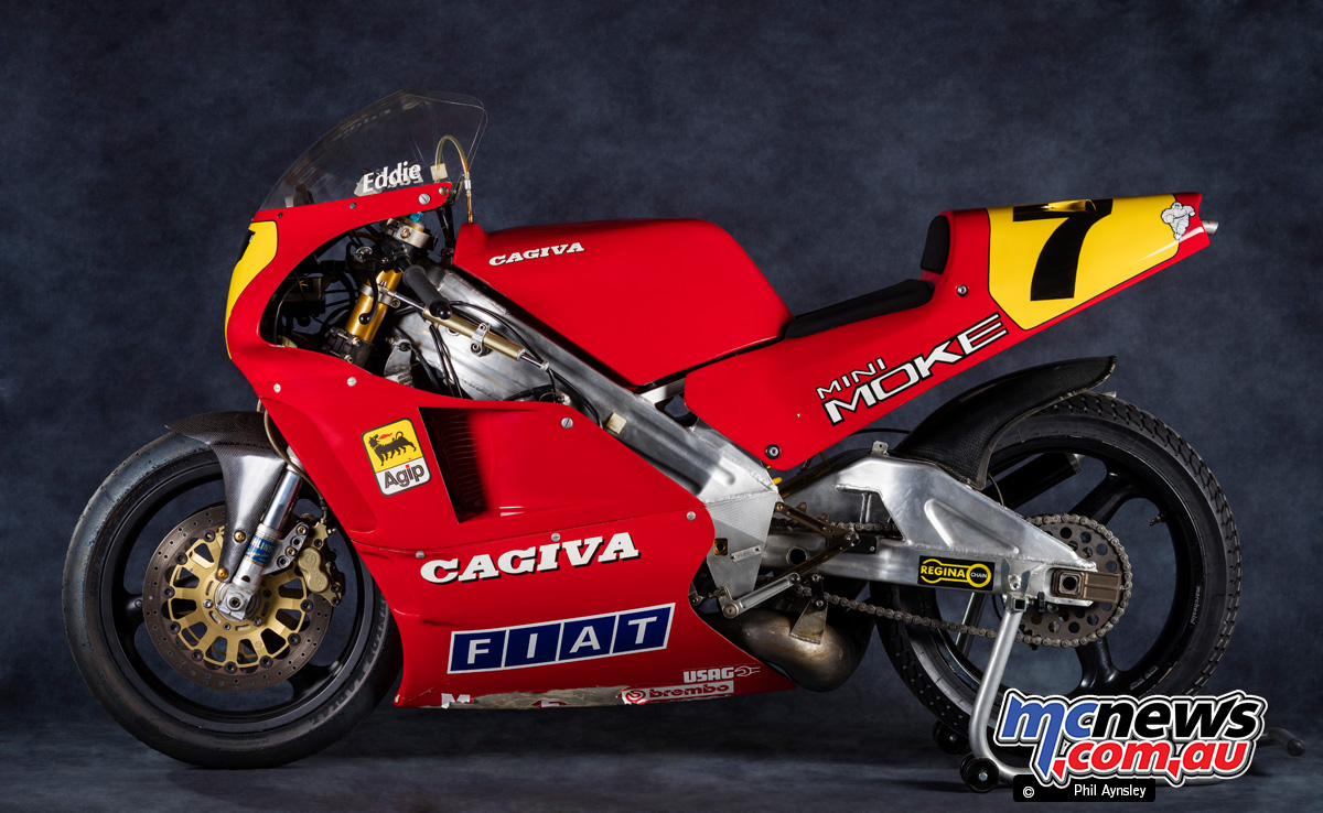 The 150 hp and 122 kg Cagiva C590 500 Grand Prix racer | MCNews