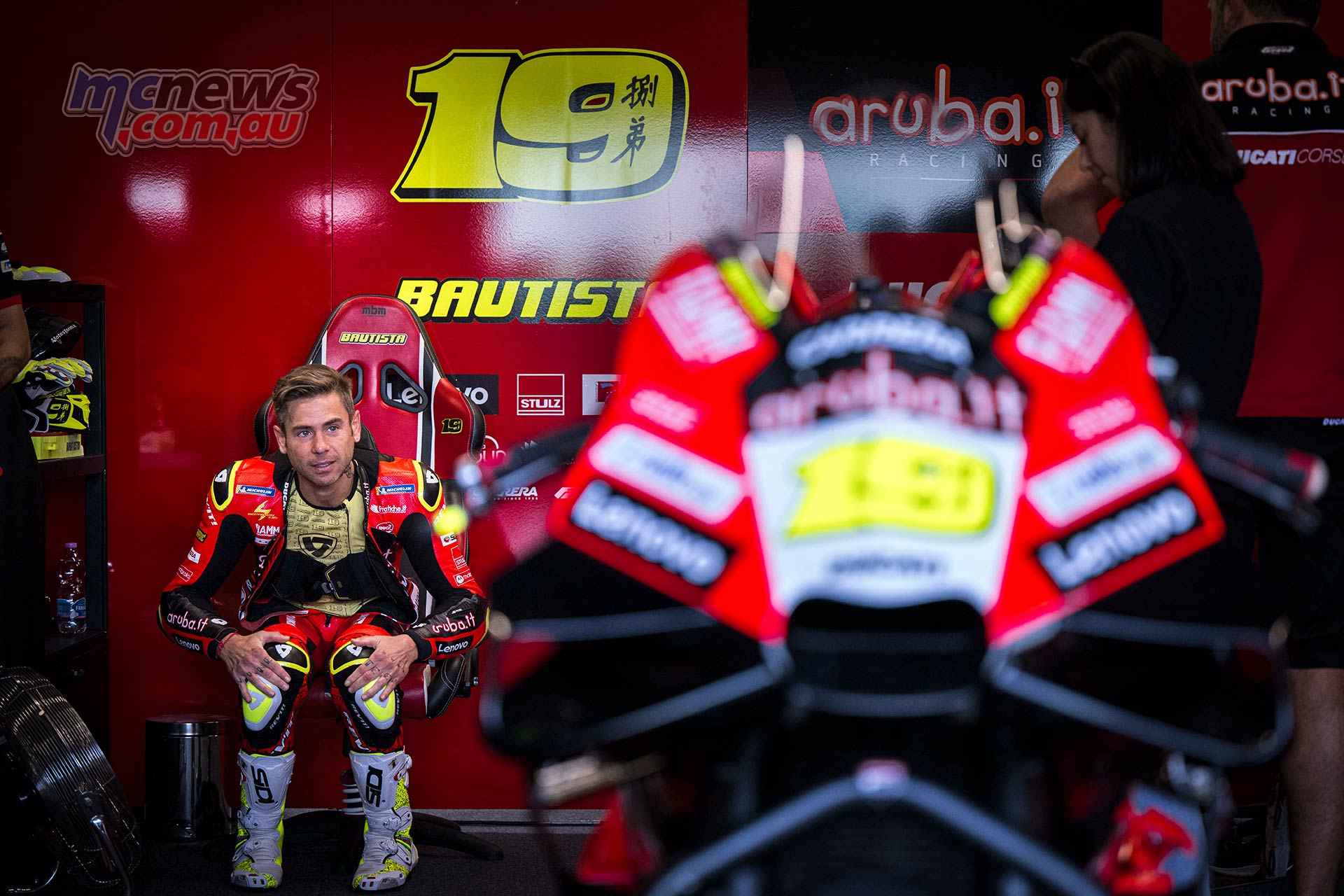 Bautista enjoys run on Ducati Desmosedici MotoGP bike at Misano | MCNews
