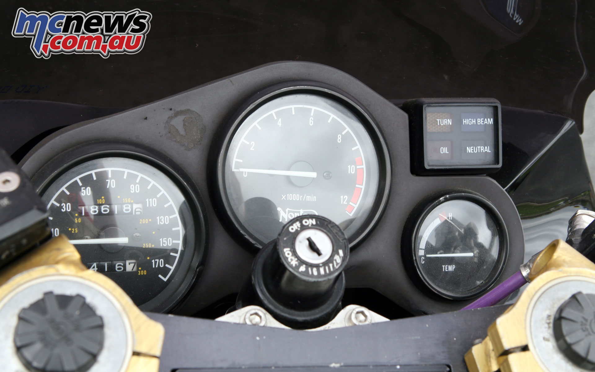 Norton flew the rotary flag with their F1 JPS | MCNews