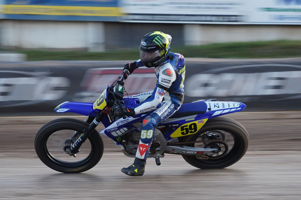 Tom Drane on podium at Orange County Half-Mile | MCNews