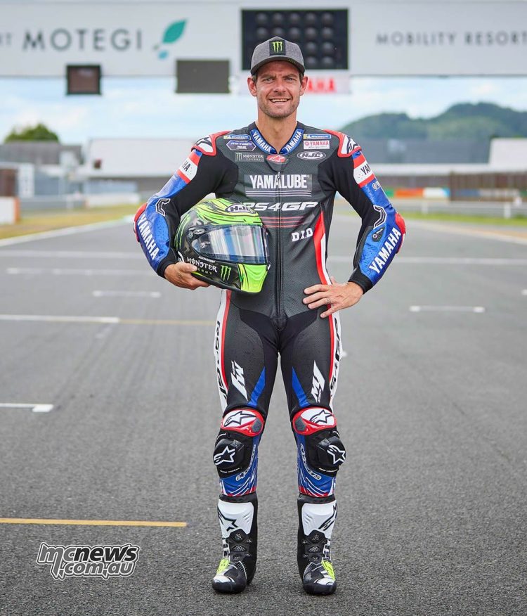 Cal Crutchlow reveals Yamahalube RS4P MotoGP YZR-M1 | MCNews