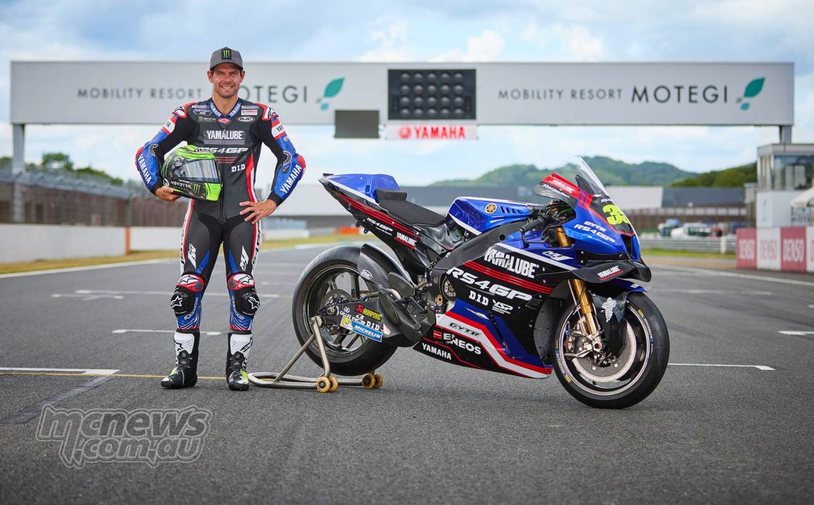 Cal Crutchlow reveals Yamahalube RS4P MotoGP YZR-M1 | MCNews
