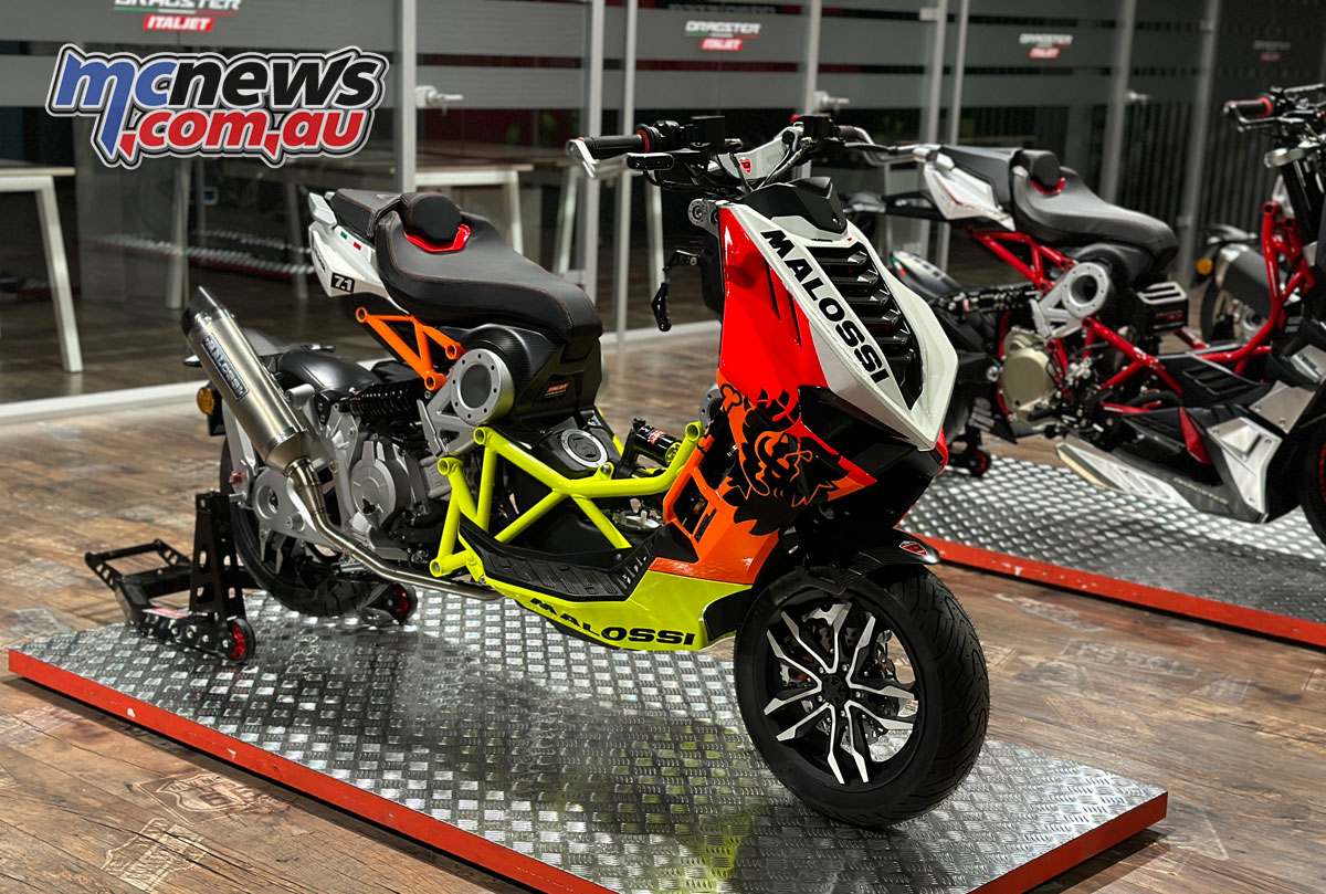 Italjet Dragster 200 'Malossi' now available in Australia | MCNews