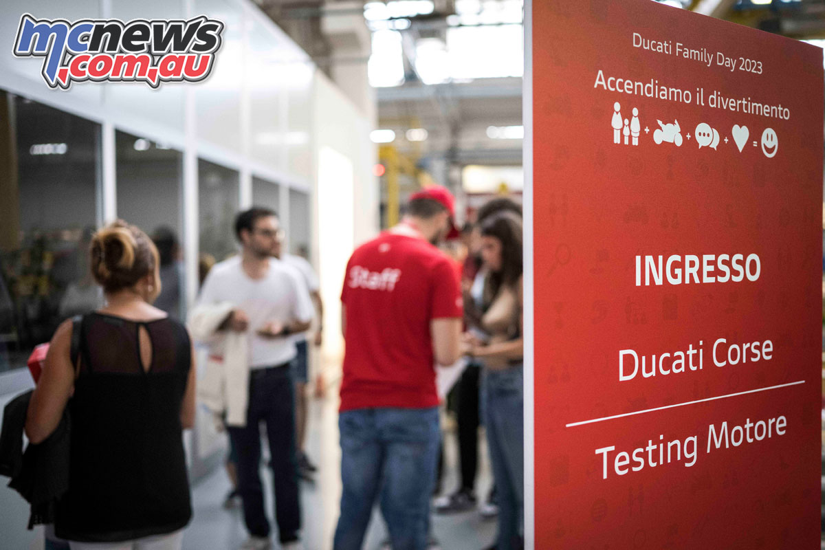 Borgo Panigale plant opened up for Ducati Family Day | MCNews