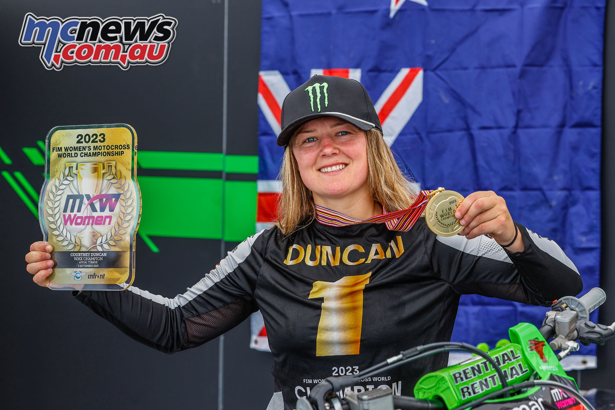 World WMX title #4 for Courtney Duncan | MCNews