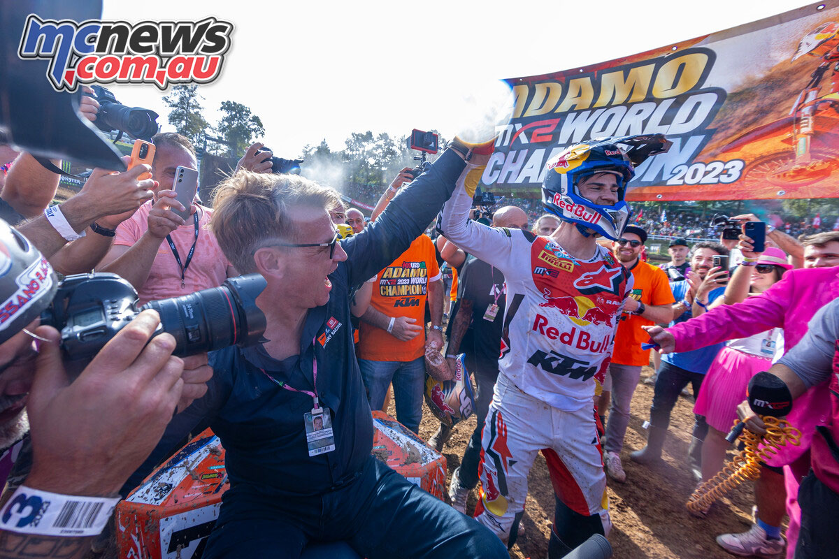 Andrea Adamo crowned MX2 World Champion in front of home crowd | MCNews
