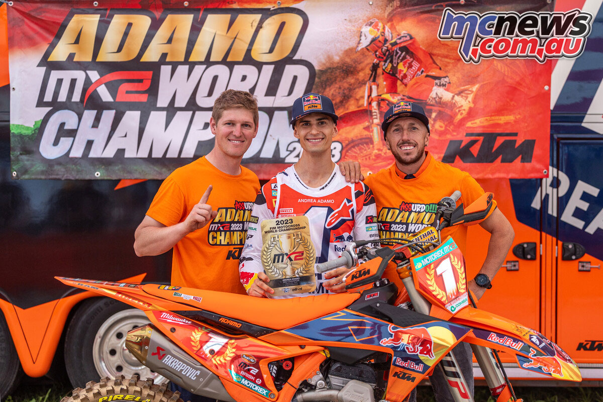 Andrea Adamo crowned MX2 World Champion in front of home crowd | MCNews