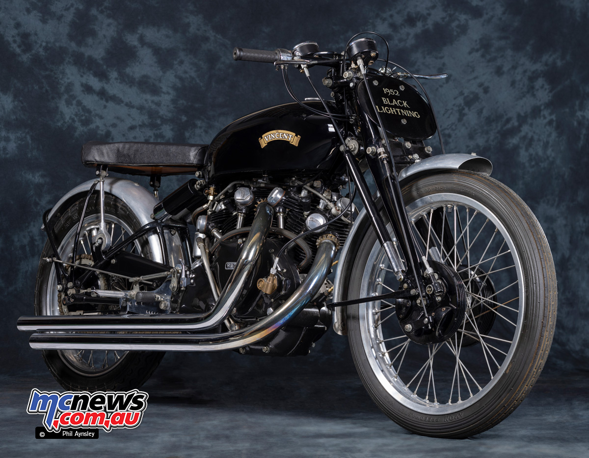 The Vincent Black Lightning is the rarest of the rare - Motorcycle ...