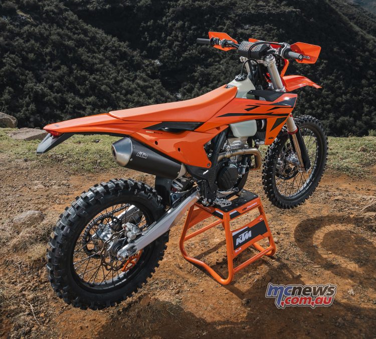 2025 KTM EXC enduro range revealed - Arriving in Australia this ...