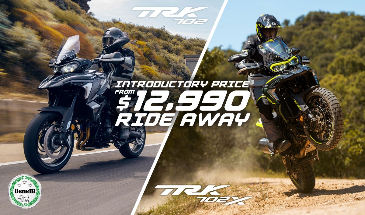 Benelli | The TRK 702 & TRK 702X Have Arrived! 🛬 | MCNews