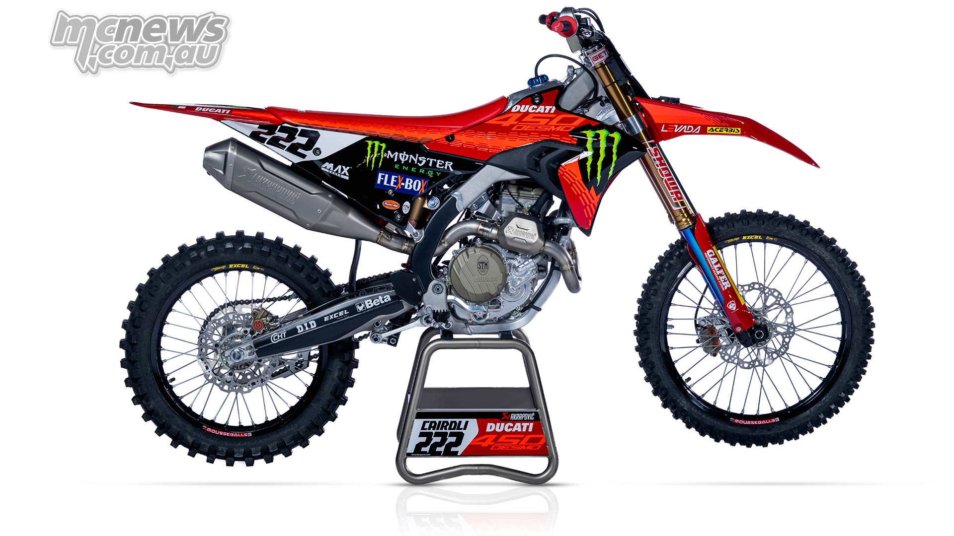 Ducati's new Desmo450 MX to make MXGP debut at Arnhem | MCNews