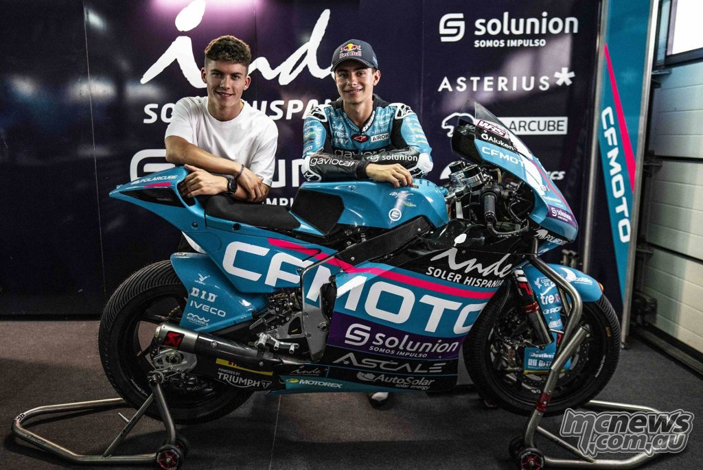 Dani Holgado moving up to Moto2 with CFMOTO Aspar Team | MCNews