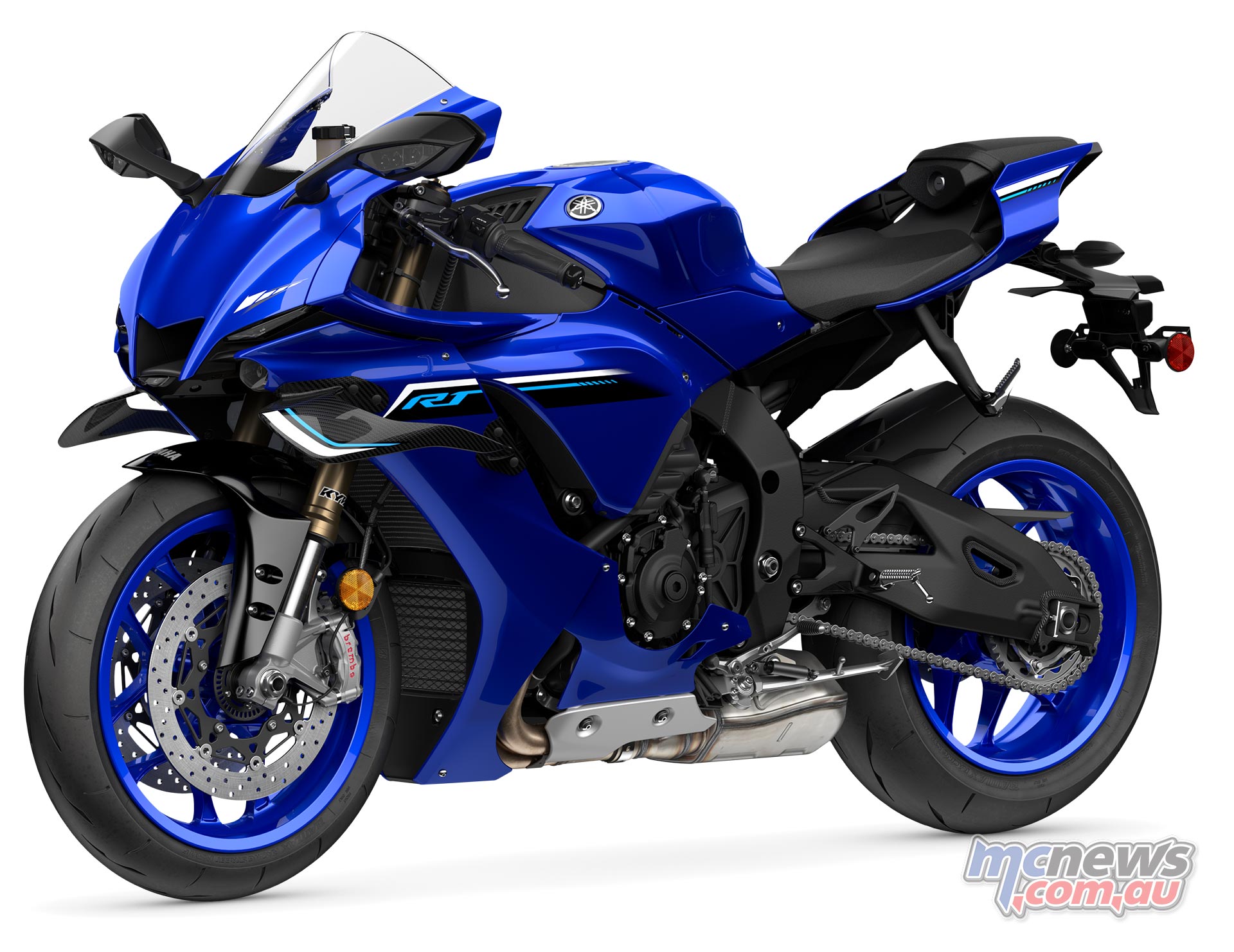2025 Yamaha YZF-R1 and YZF-R1M - New aero, brakes and forks | MCNews