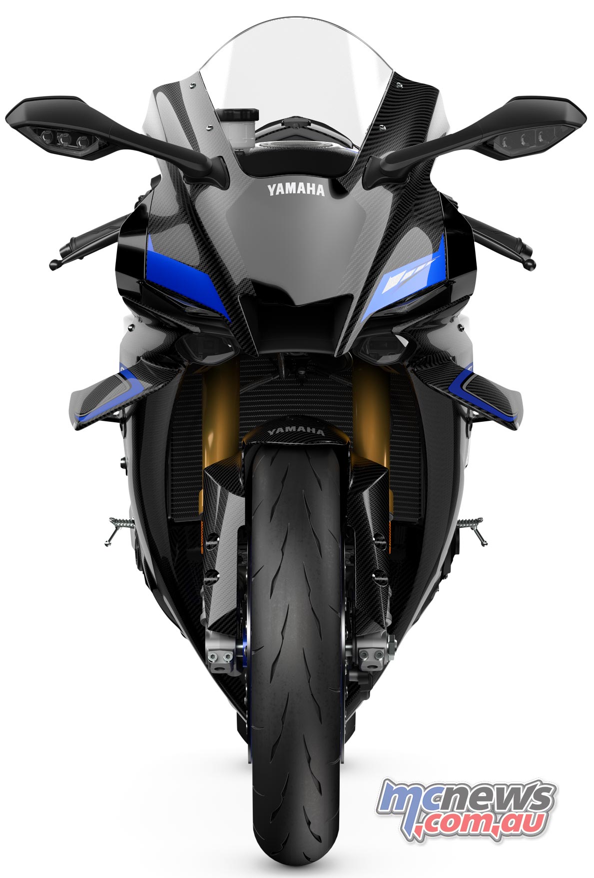 2025 Yamaha YZF-R1 and YZF-R1M - New aero, brakes and forks | MCNews