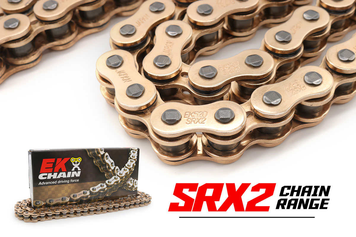 Premium Japanese made EK Chains SRX2 now available in Australia | MCNews
