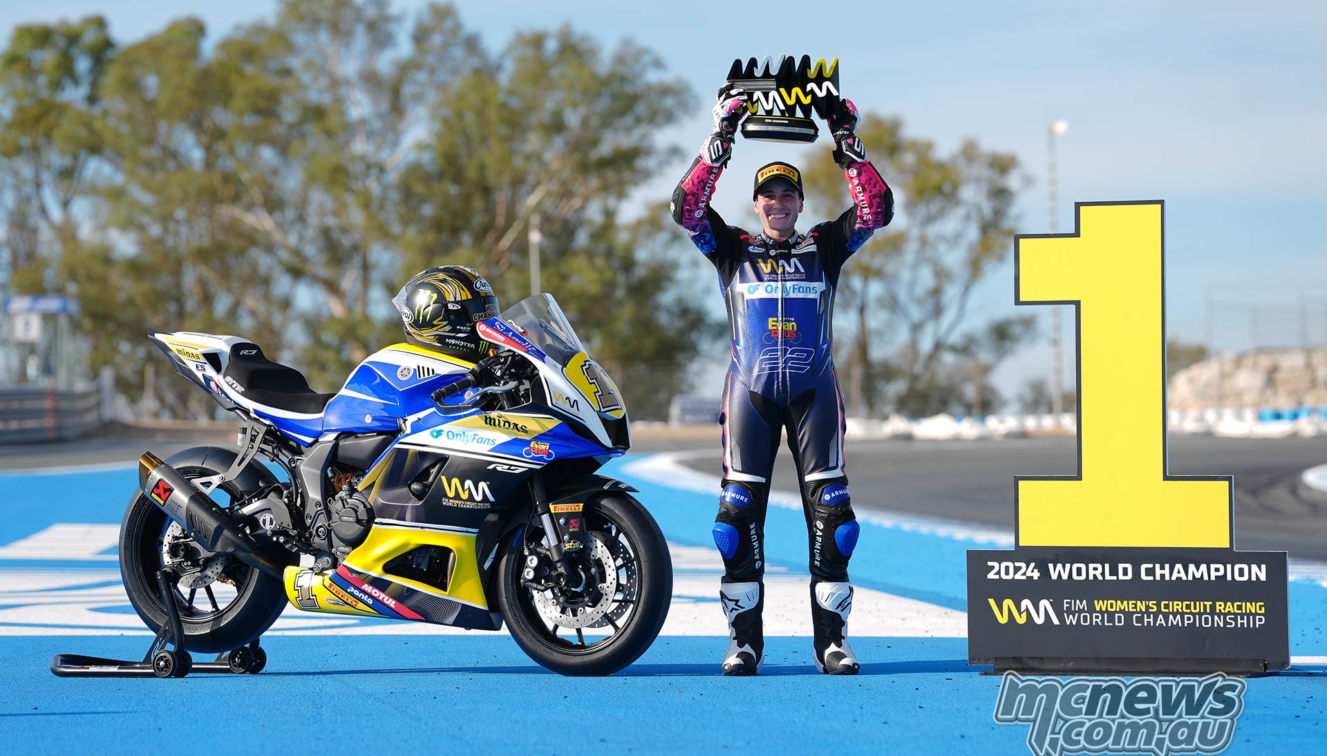 Ana Carrasco crowned WorldWCR Champion | MCNews