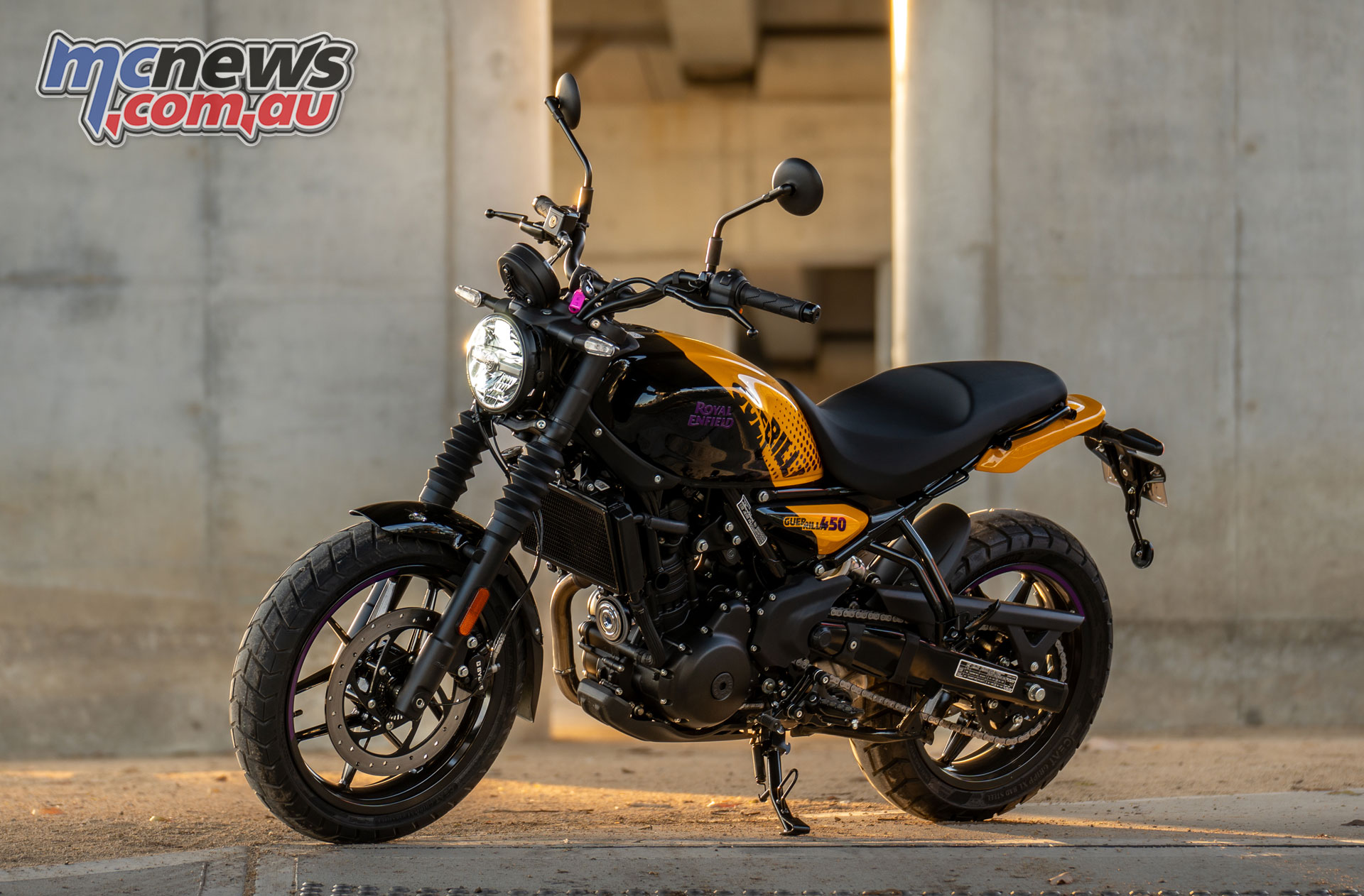 Royal Enfield Guerrilla 450 Review | LAMS Motorcycle Test | MCNews