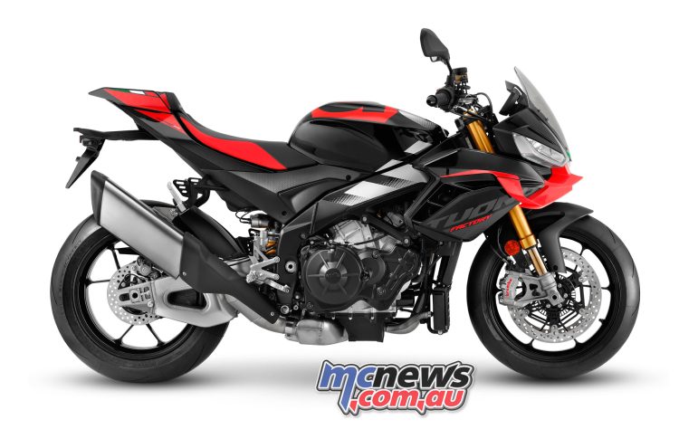 Aprilia update the Tuono V4 for 2025 | MCNews