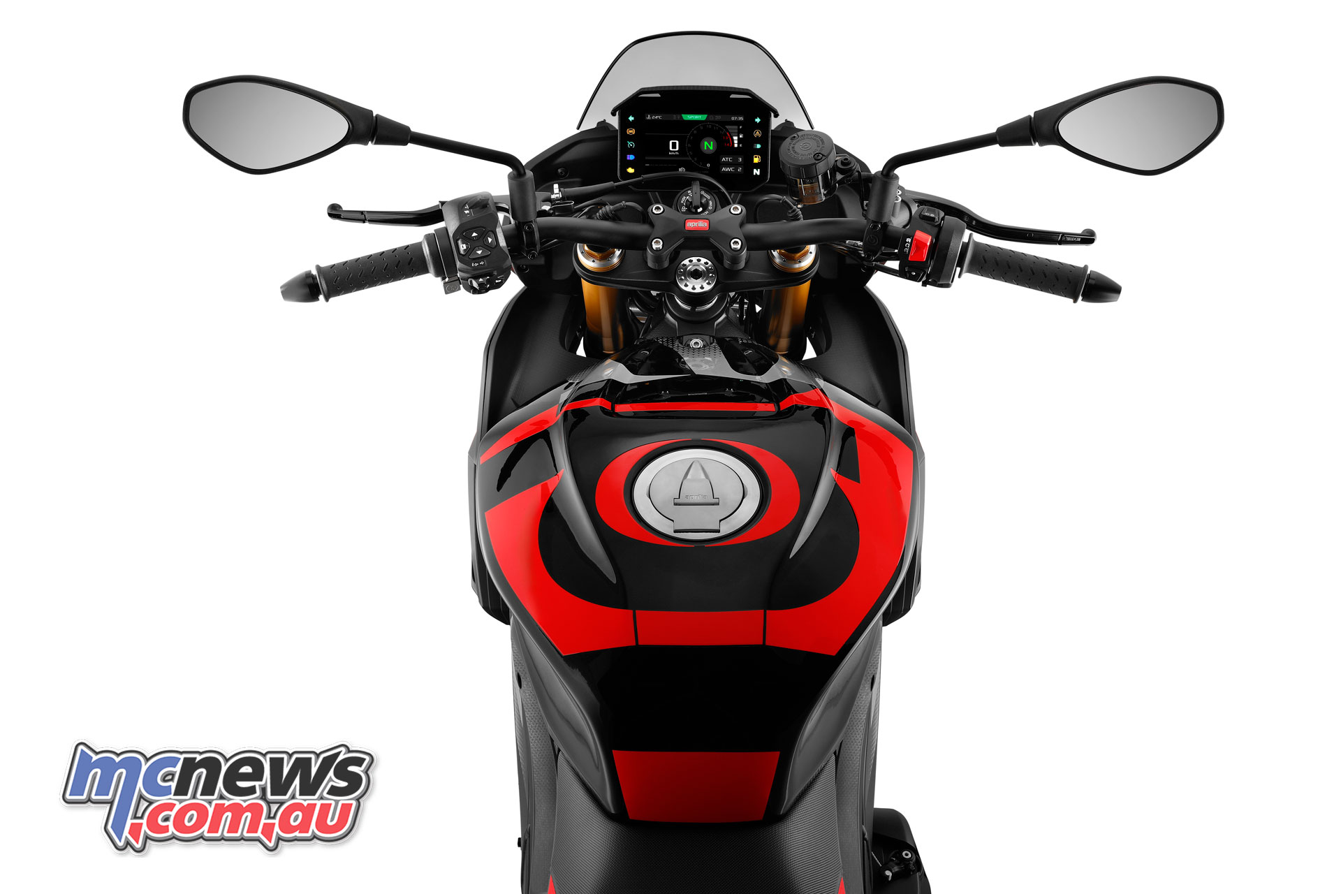 Aprilia update the Tuono V4 for 2025 | MCNews