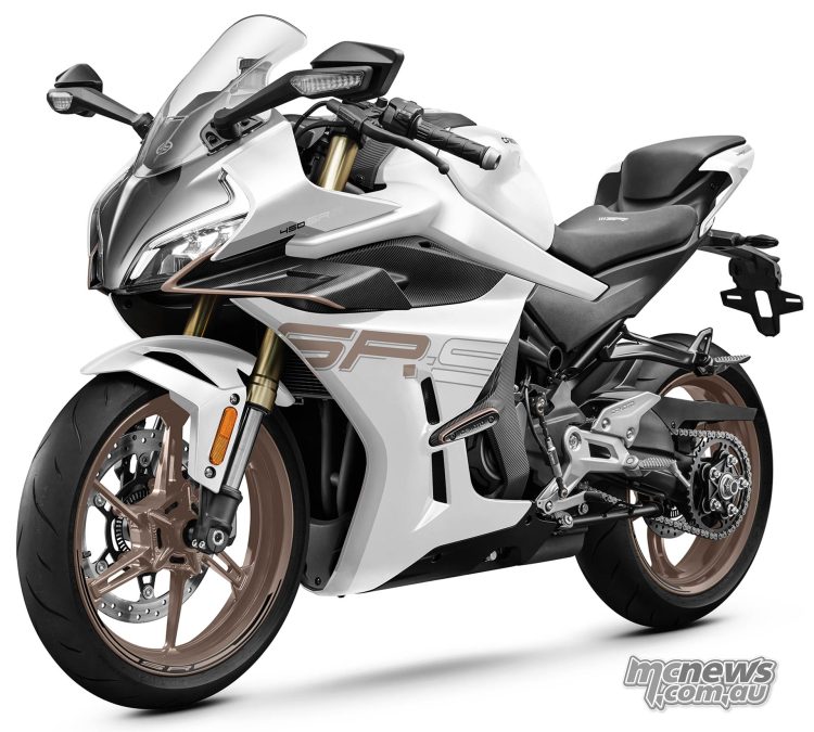 Updated CFMOTO 450 SR-S arrives with swag of improvements | MCNews