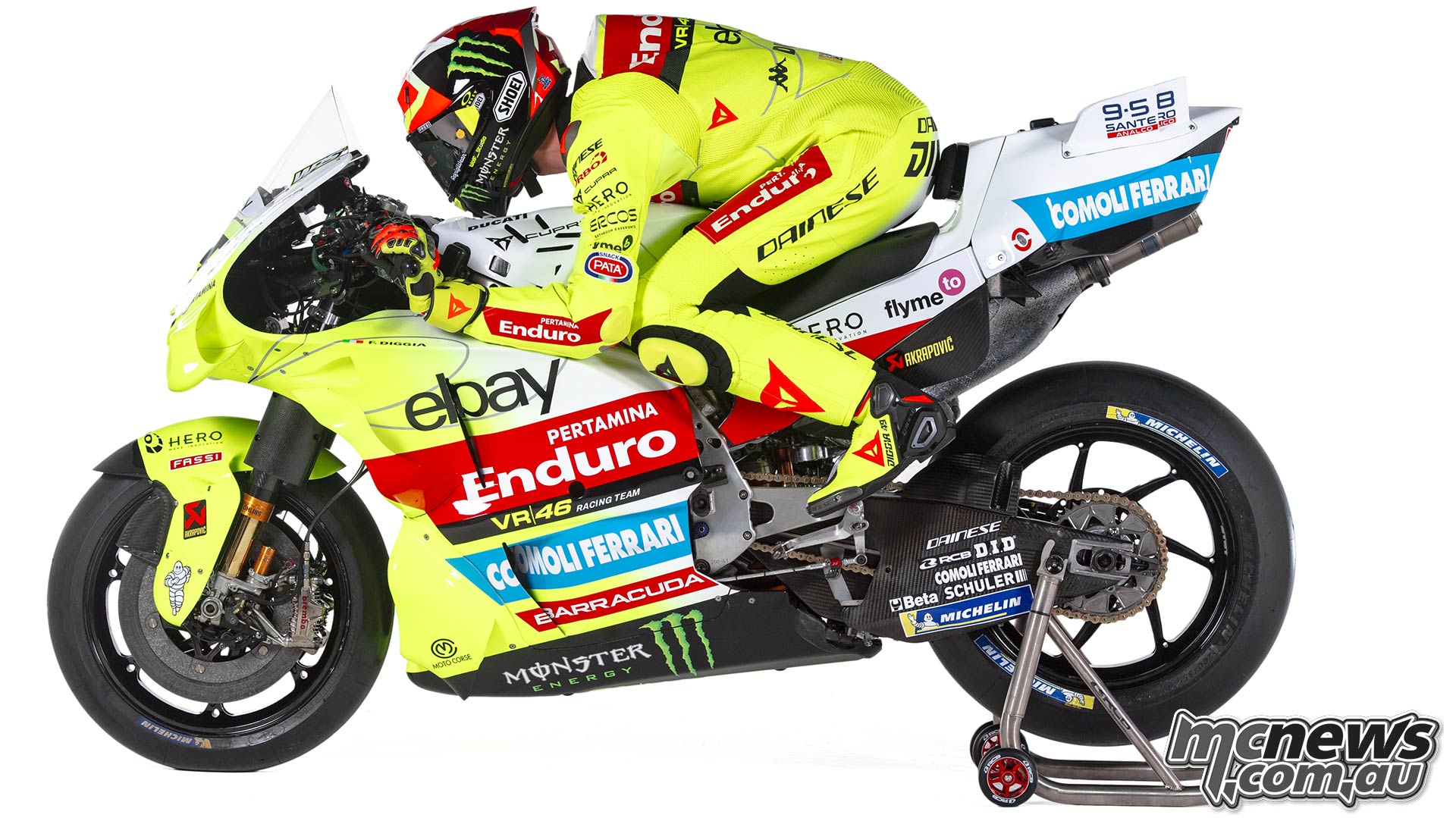 Pertamina Enduro VR46 Racing Team stage official launch in Indonesia ...