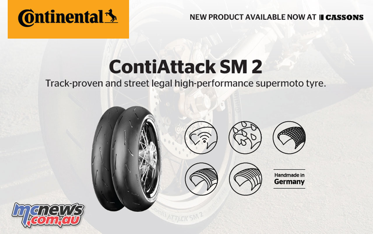 Continental ContiAttack SM 2 street legal Supermoto rubber | MCNews