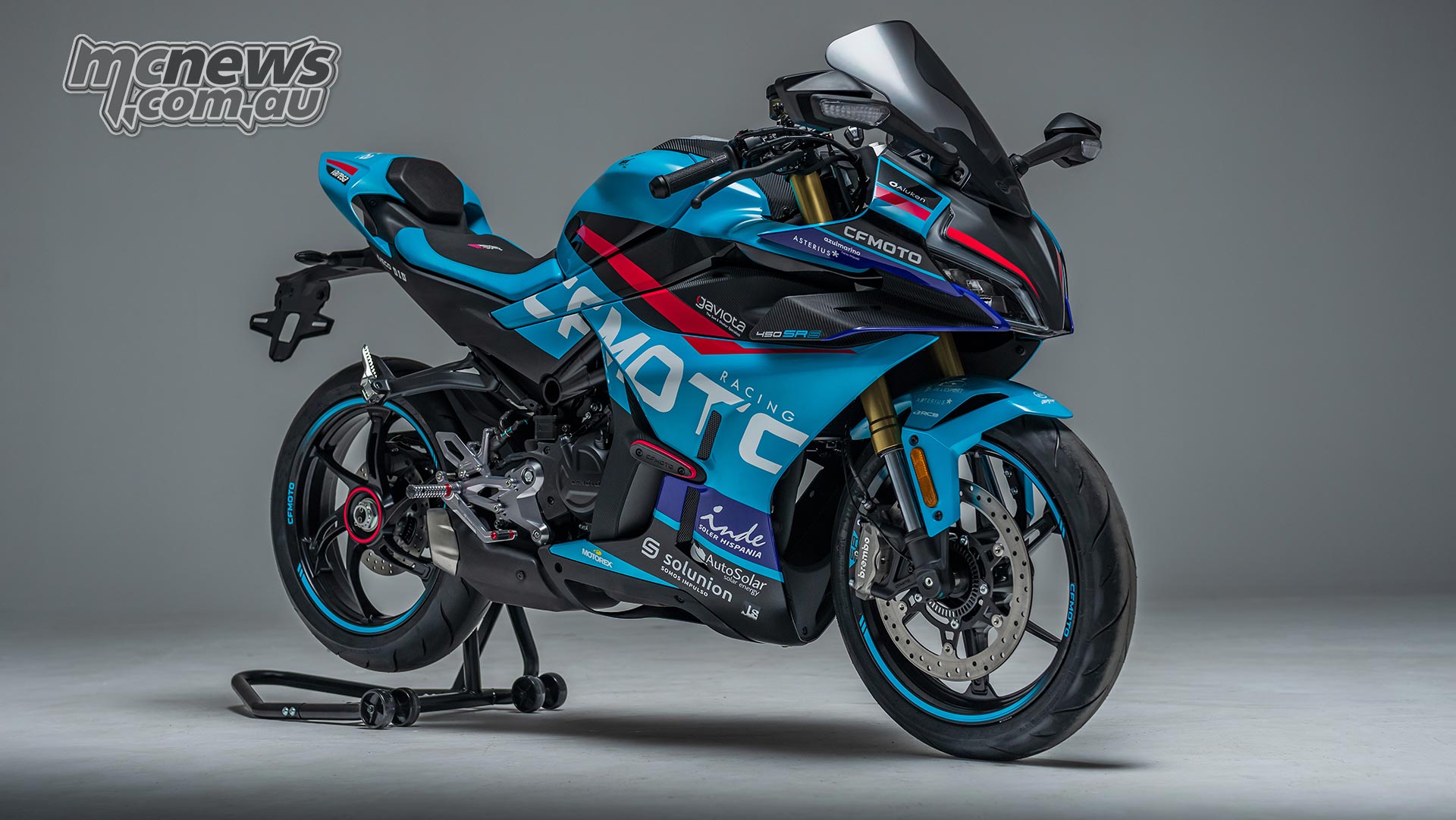 CFMOTO celebrate race success with 450 SR S Team Aspar Limited Edition | MCNews