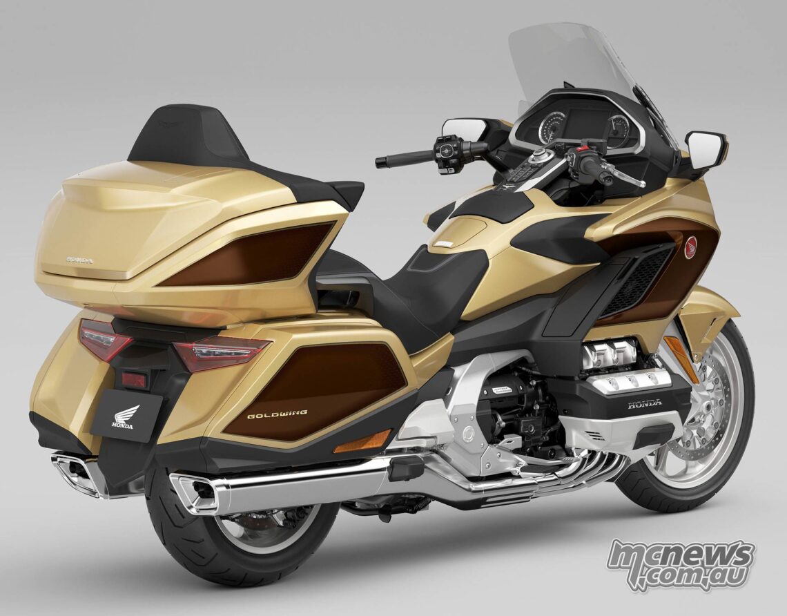 2025 Honda Gold Wing celebrates 50th Anniversary with some tweaks for ...