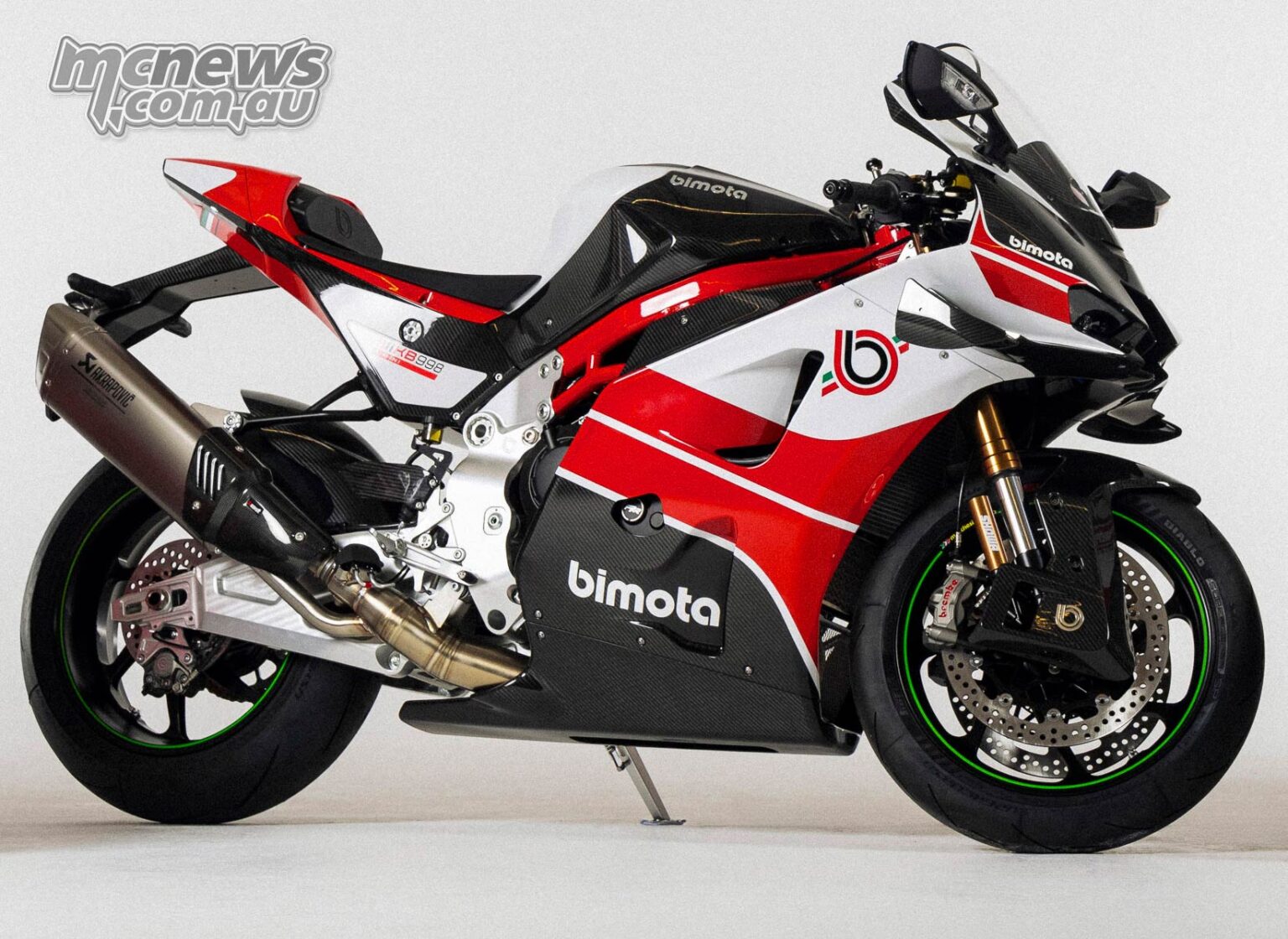 Bimota KB998 revealed in BbKRT World Superbike colours | MCNews