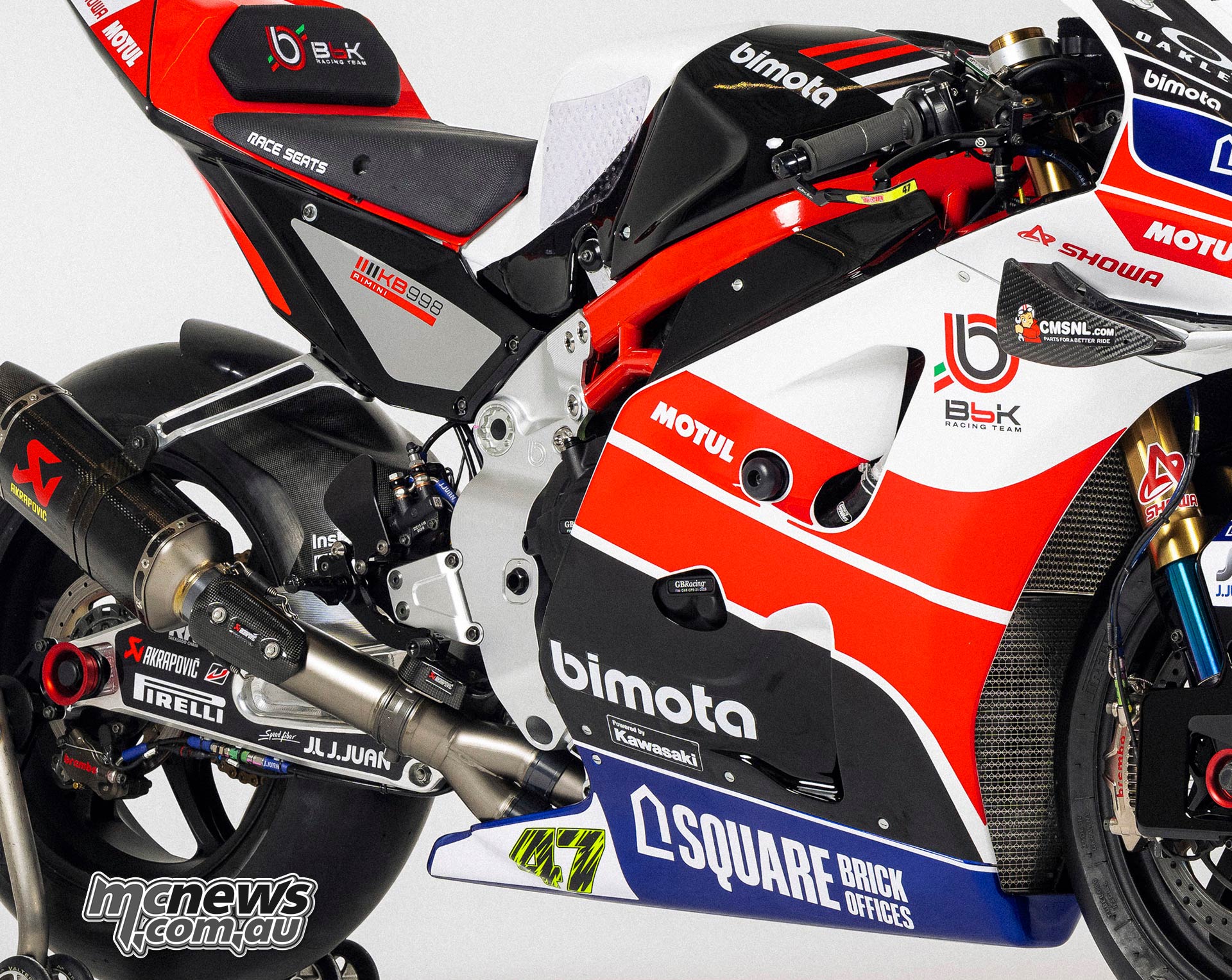 Bimota KB998 revealed in BbKRT World Superbike colours | MCNews