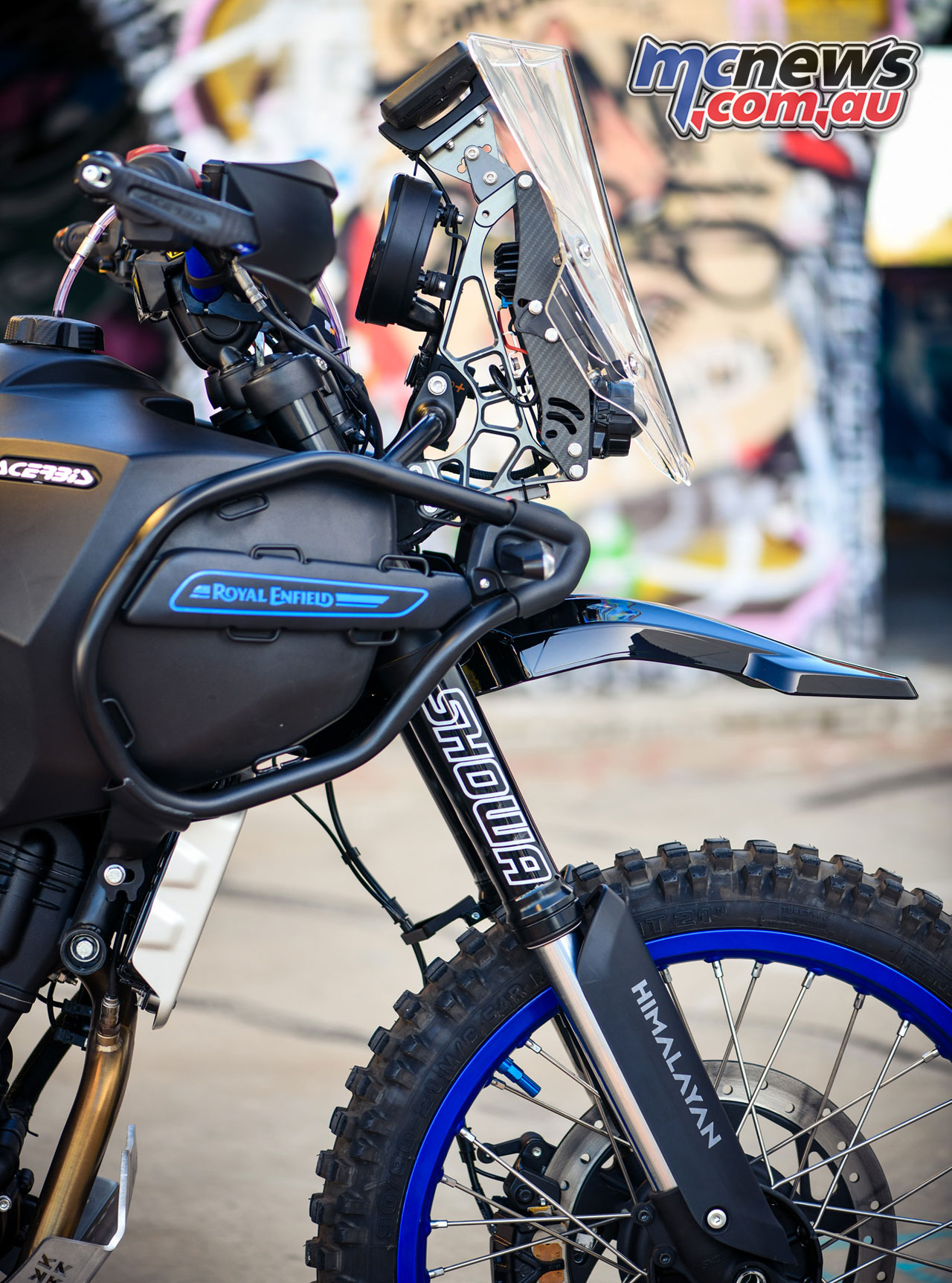 Custom Himalayan 450 set up for Holland Track trek | MCNews