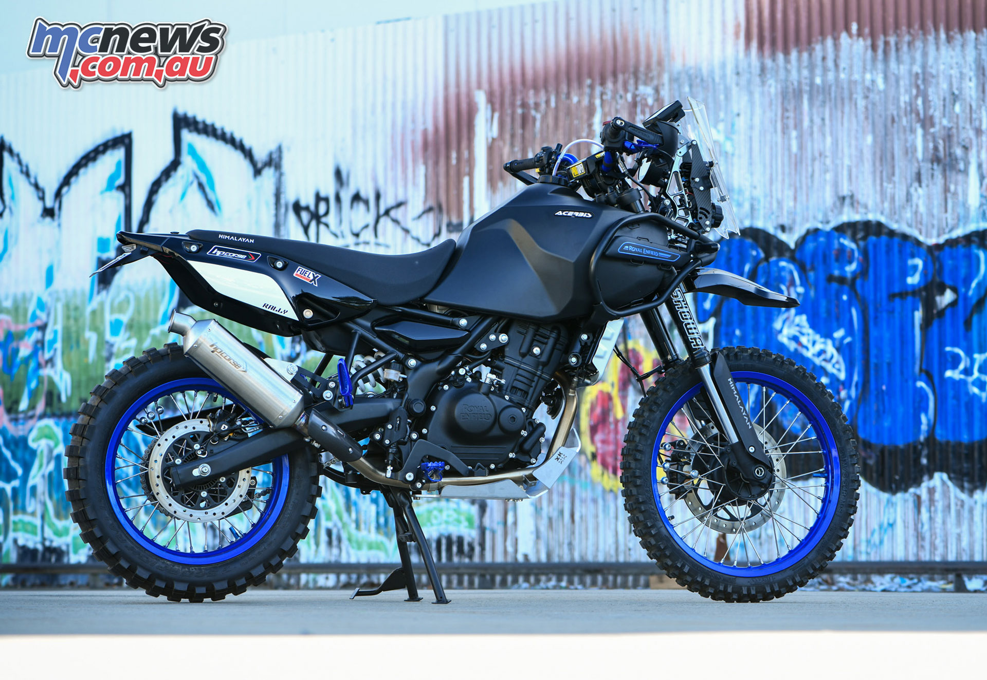 Custom Himalayan 450 set up for Holland Track trek | MCNews