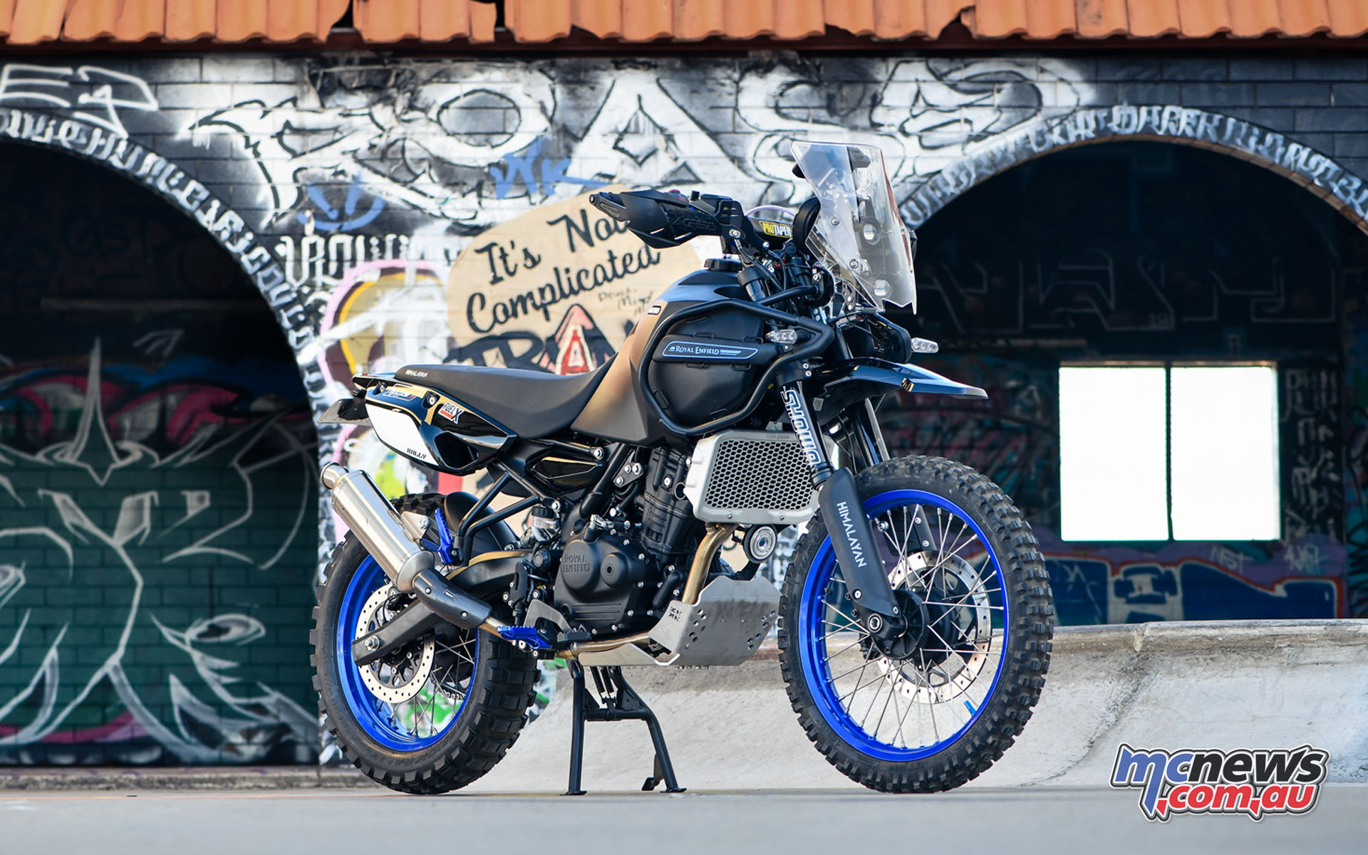 Custom Himalayan 450 set up for Holland Track trek | MCNews