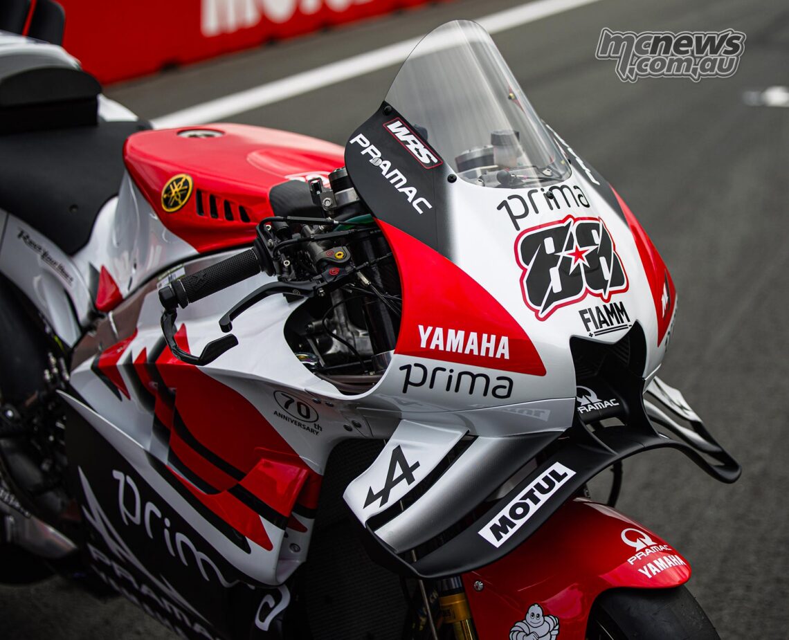 Yamaha reveal YZF-R7 inspired anniversary livery for Assen MotoGP | MCNews