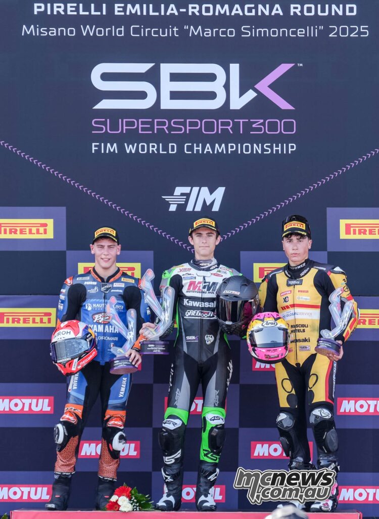Carter Thompson breaks through for victory at Misano | MCNews