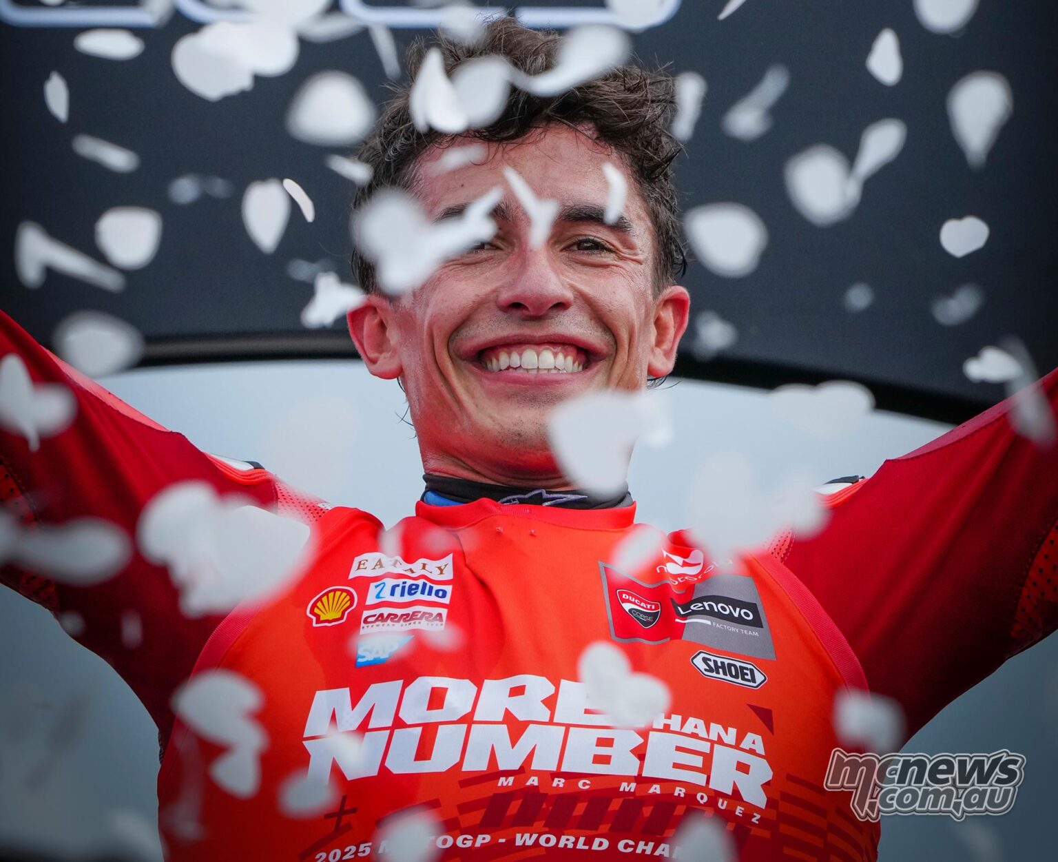 Marc Márquez crowned 2025 MotoGP World Champion in Japan | MCNews