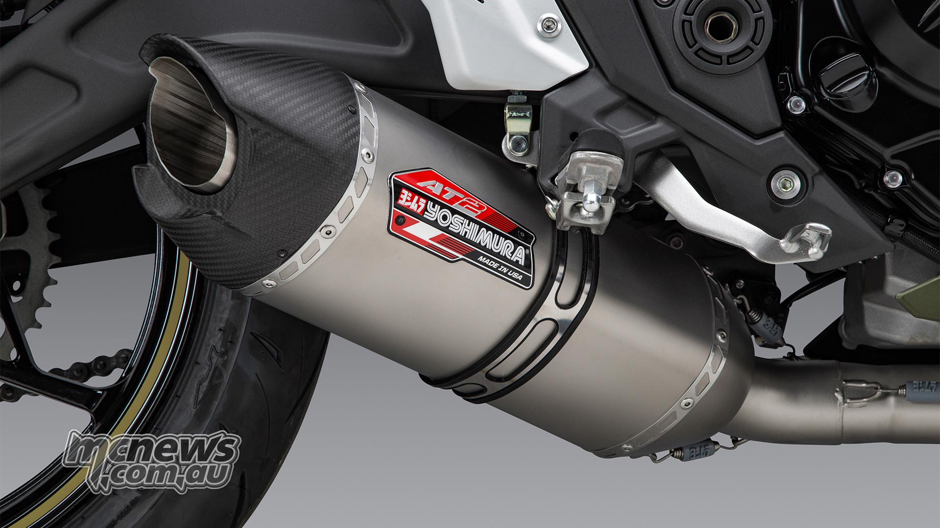 Yoshimura AT2 Exhaust Range explained | MCNews