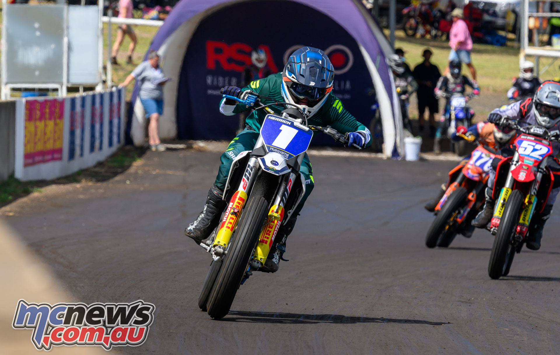 Herrick tops Saturday at Gunnedah AFTN as points leader crashes hard ...