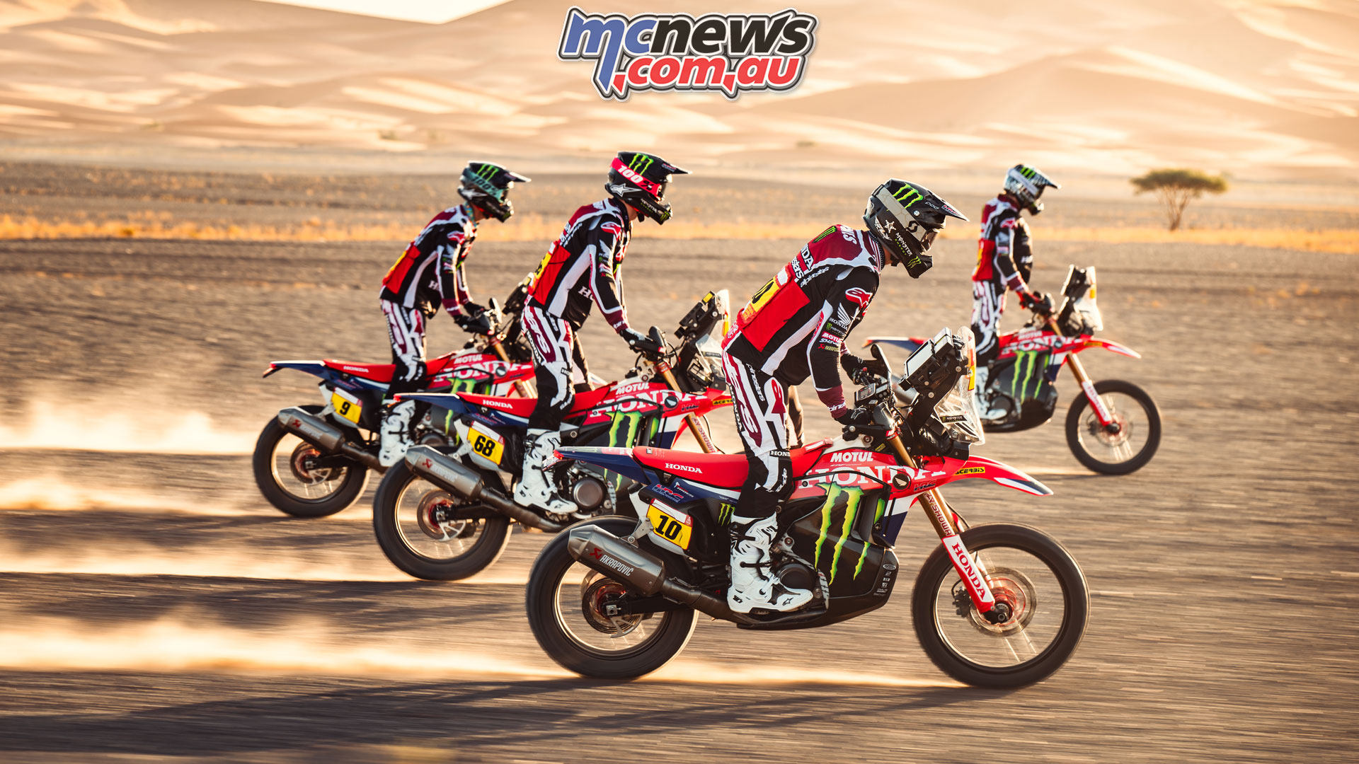Monster Energy Honda HRC ready for Dakar full send | MCNews