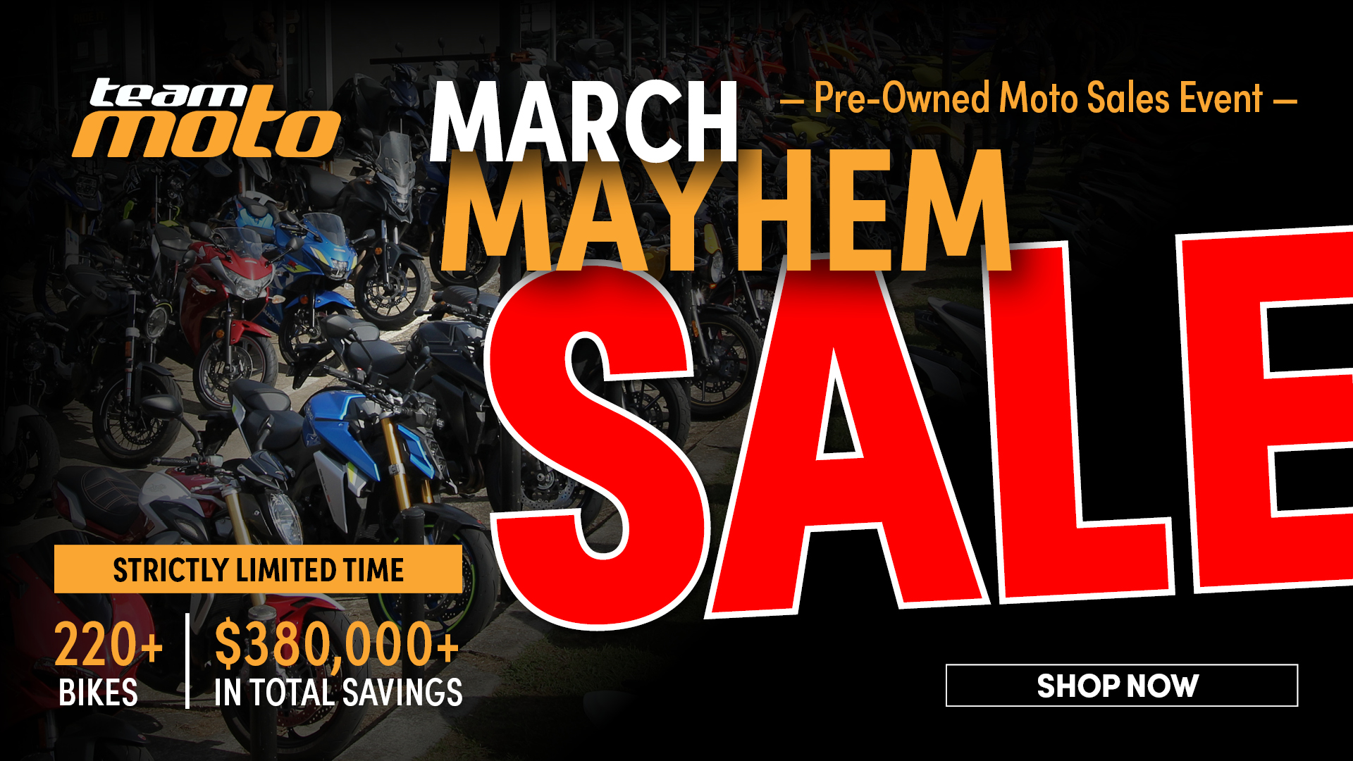 March Mayhem is Officially ON at TeamMoto | MCNews
